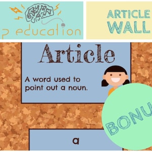 Grammar Wall | Parts of Speech Posters | Grammar Posters | BONUS ...