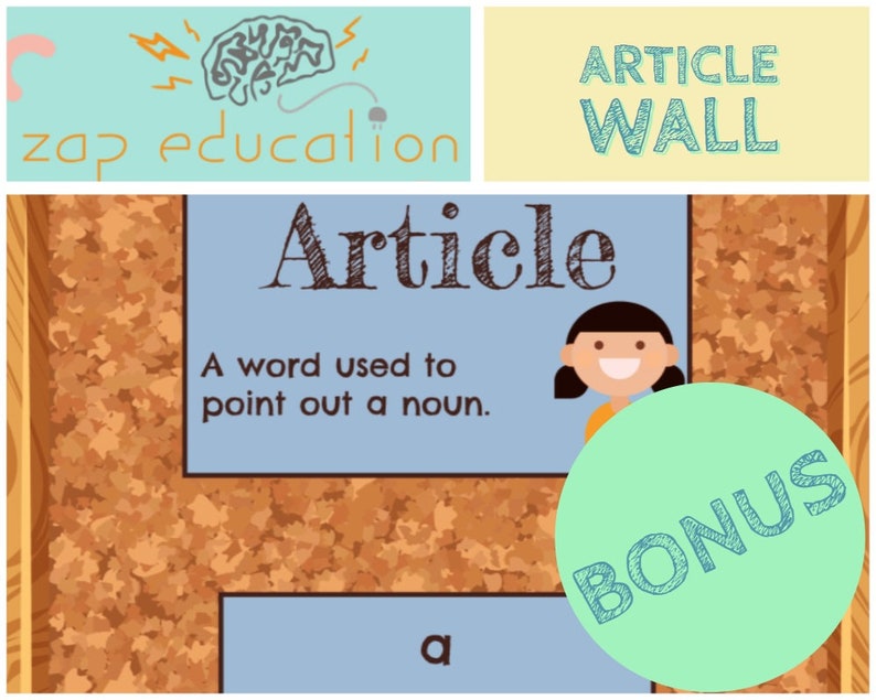 Grammar Wall | Parts of Speech Posters | Grammar Posters | BONUS ...