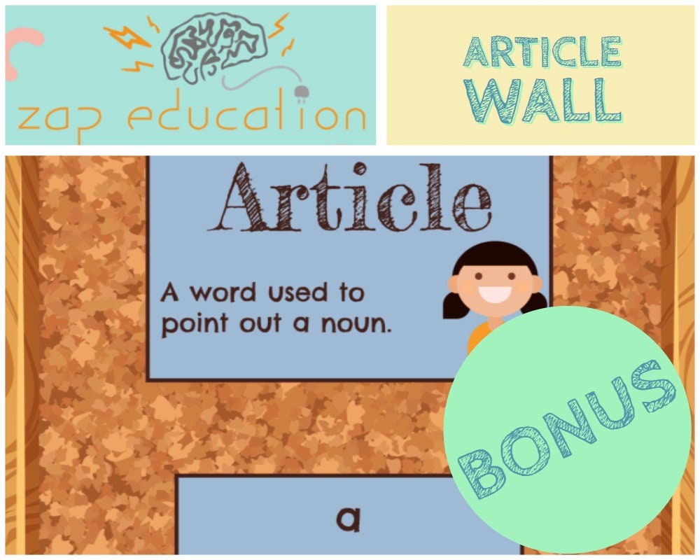 Grammar Wall | Parts of Speech Posters | Grammar Posters | BONUS ...