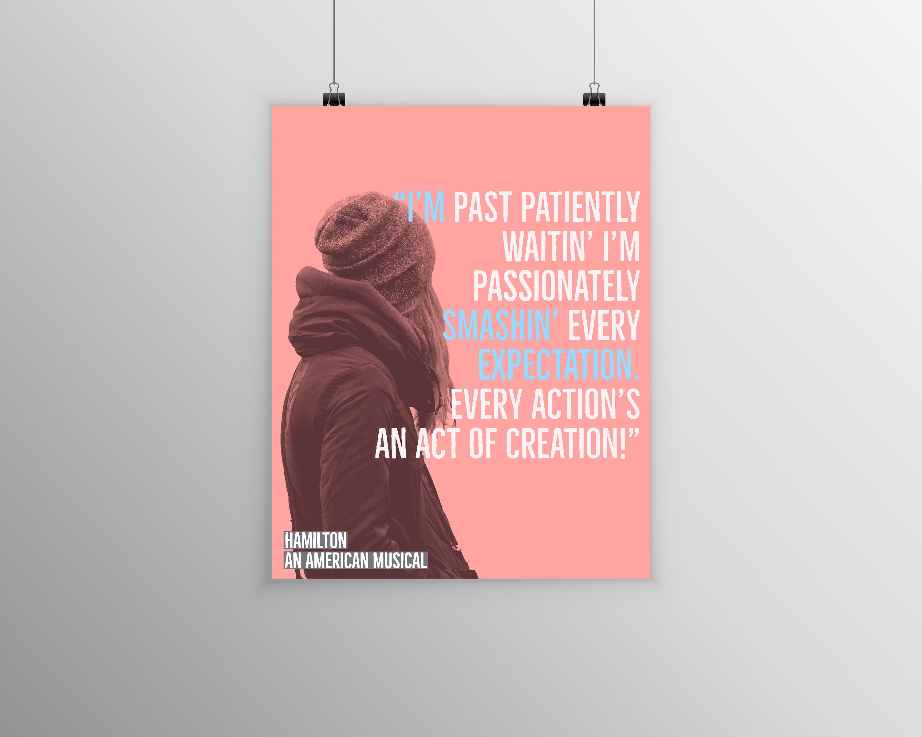 Hamilton an American Musical - Motivational 7 Poster Set ...