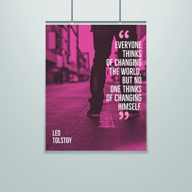 Motivational Poster Set - 10 Printable Posters - Inspirational - Back ...