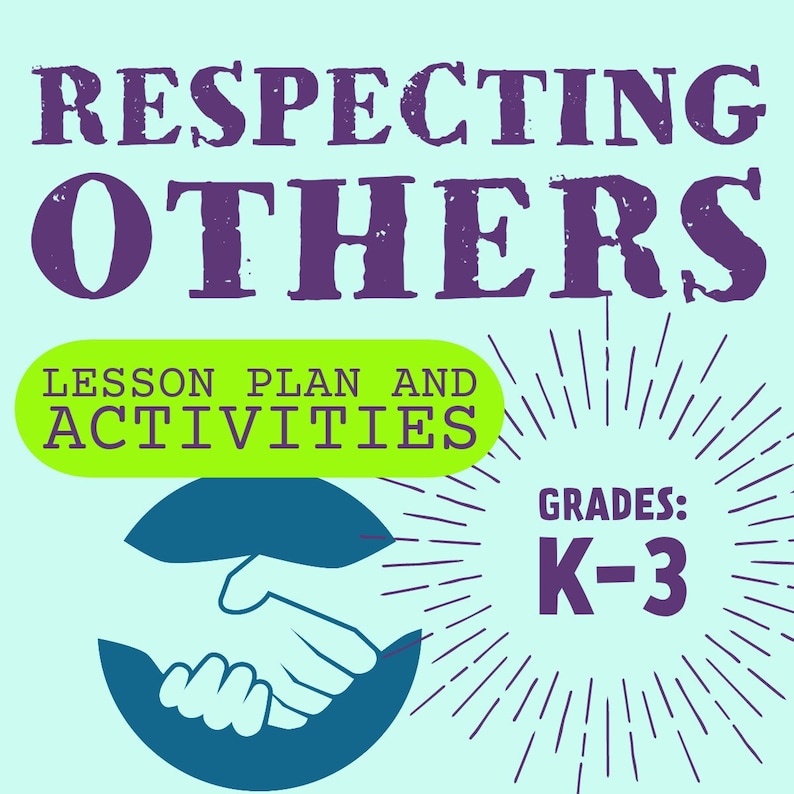 Respecting Others - LESSON PLAN - ACTIVITIES Social Skills ...