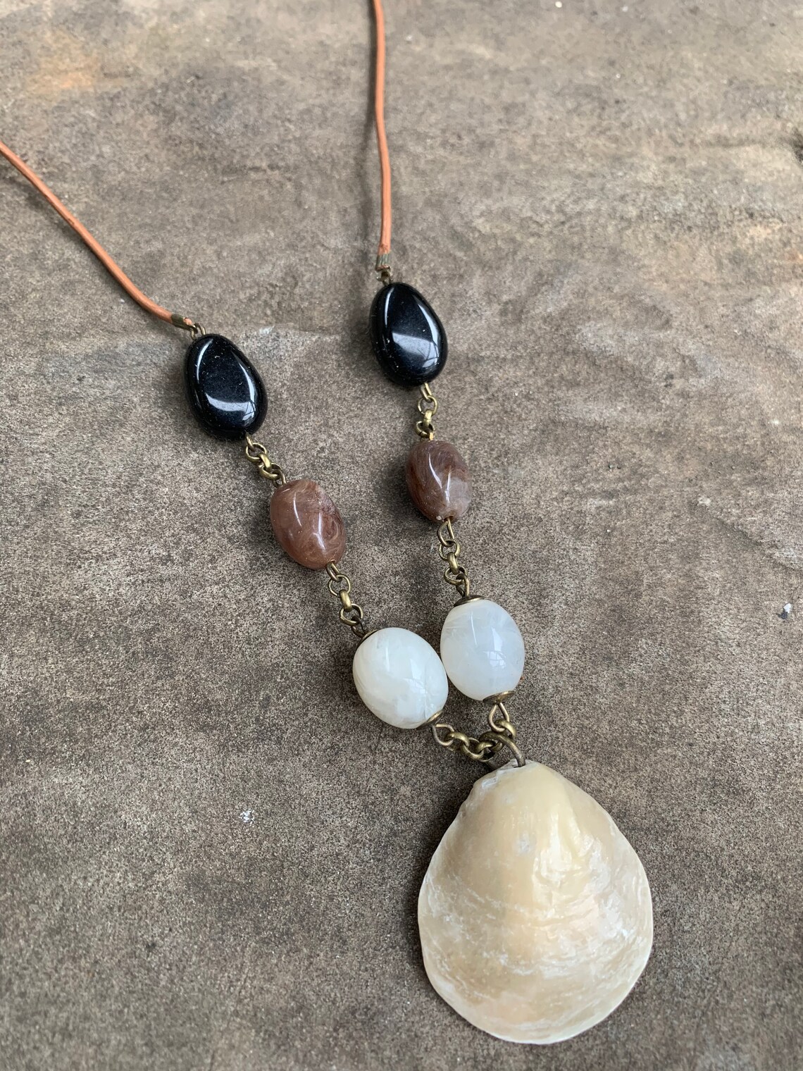 Jingle Shell Necklace. - Etsy