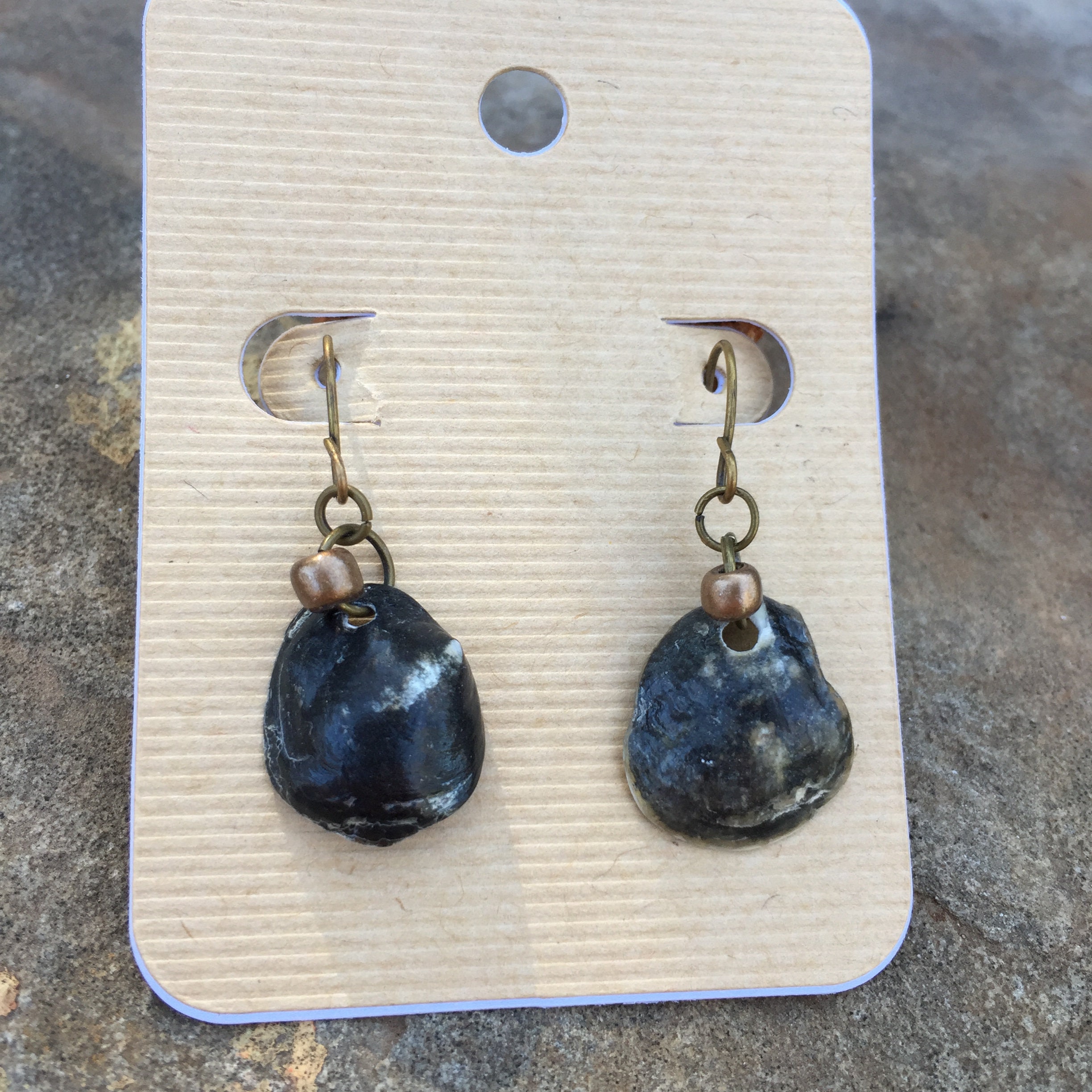 Black Jingle Shell Jewelry Set - Etsy