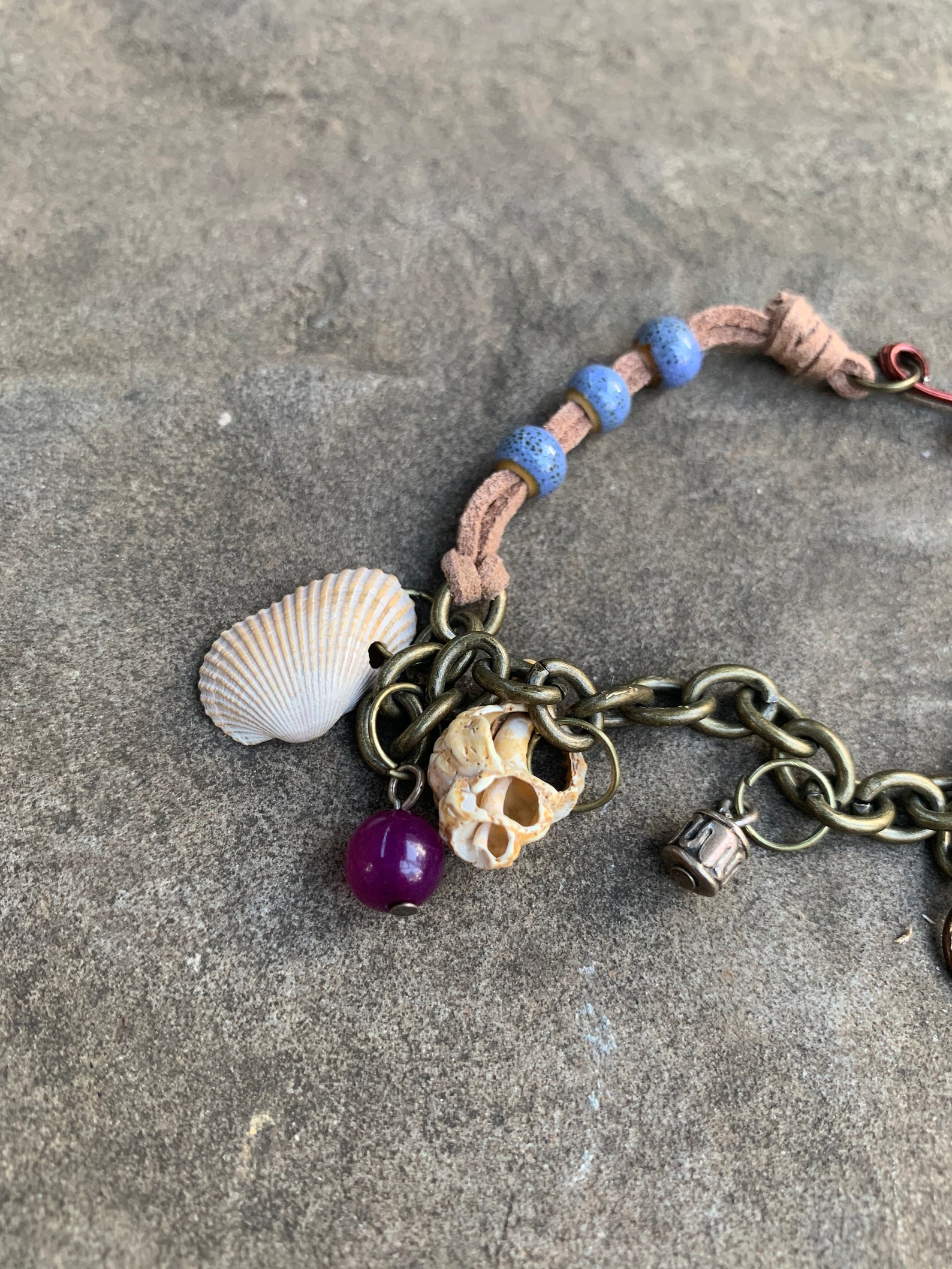 Sea Shell Bracelet - Etsy