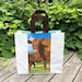 Up Cycled Red Angus Cow Grain Bag Made Into a Reusable Tote / Recycled ...