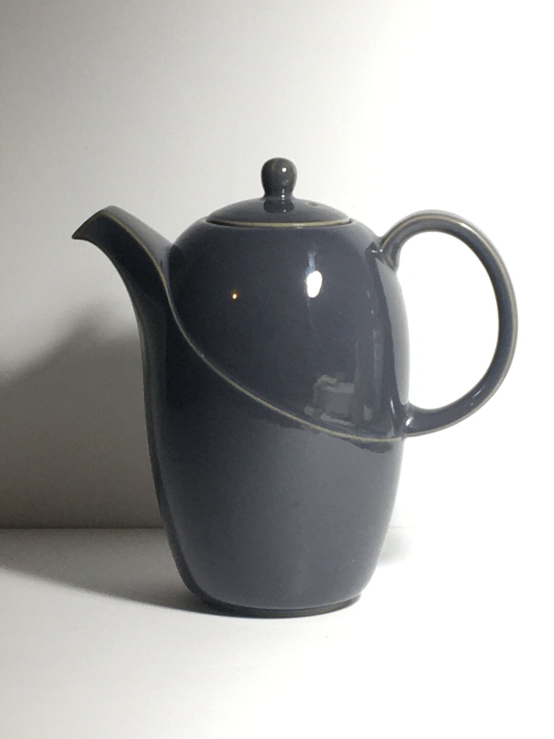 Vintage Denby Coloroll Savile Grey Coffee Pot - Etsy Canada