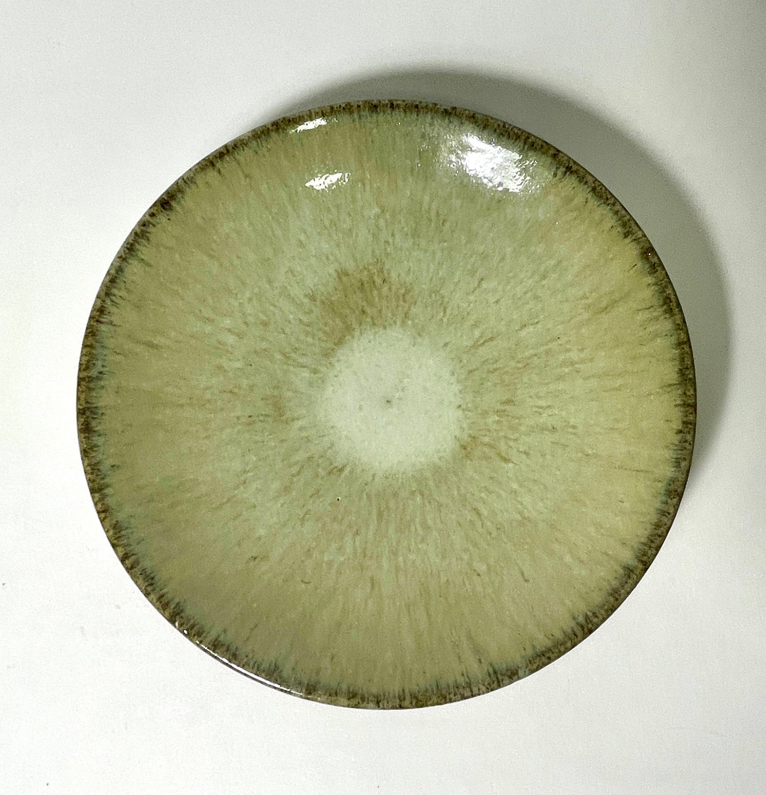 Studio Pottery Plate by Japanese Ceramist Artist Junichi Tanaka, Signed ...