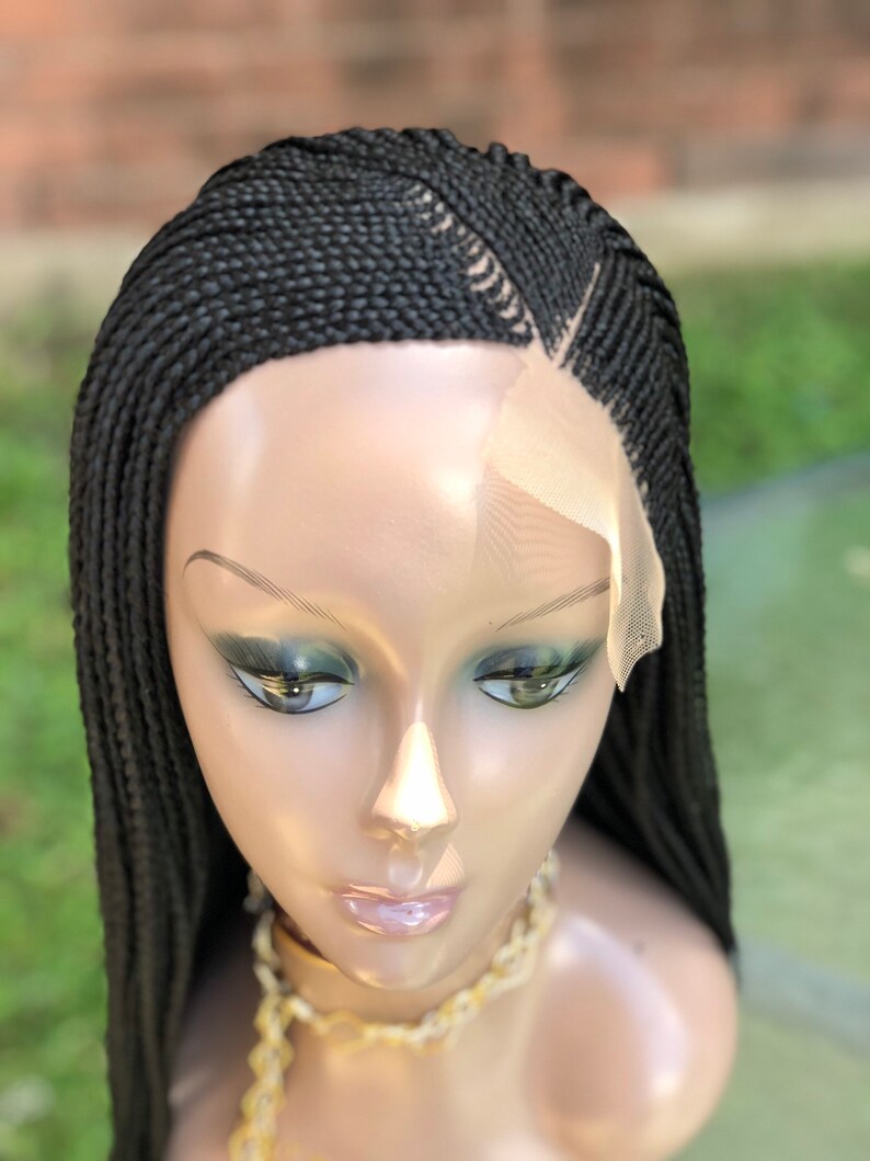Braided Cornrow wig. Made to order .Neatly and tightly | Etsy