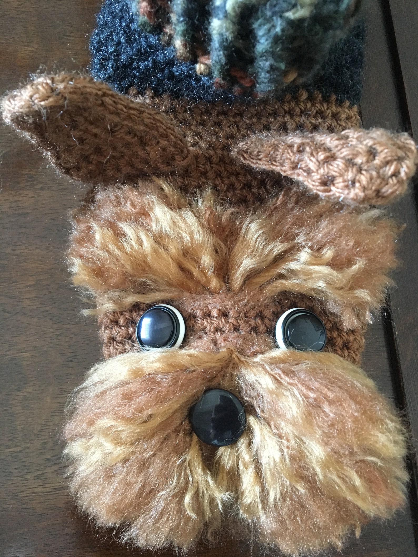Yorkie: Slippers, Handmade, Crochet, Customizable - Etsy