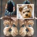 Yorkie: Slippers, Handmade, Crochet, Customizable - Etsy