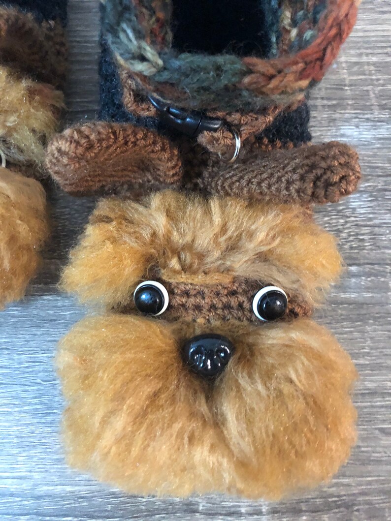 Yorkie: Slippers, Handmade, Crochet, Customizable - Etsy