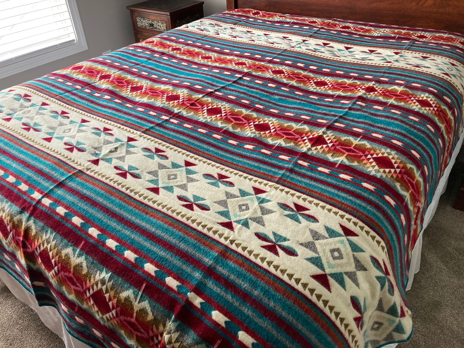 Queen Alpaca Wool Blanket From Ecuador, Wool Blanket, Alpaca Throw ...