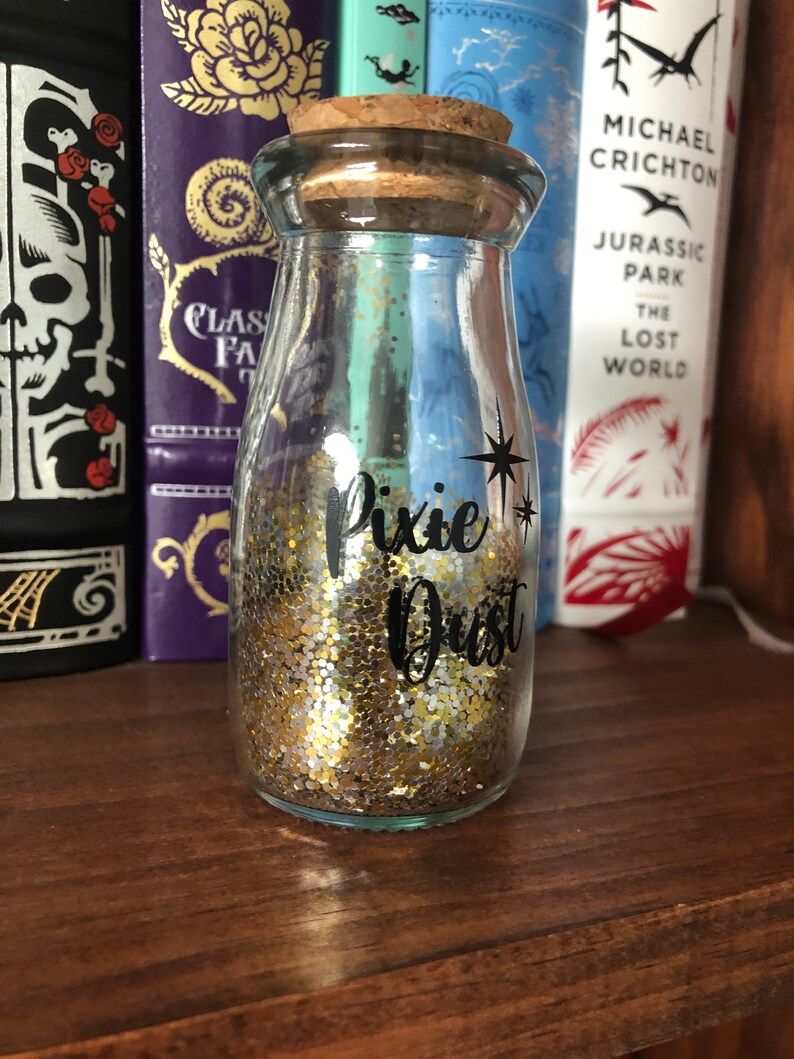Pixie Dust Jar With Glitter | Etsy