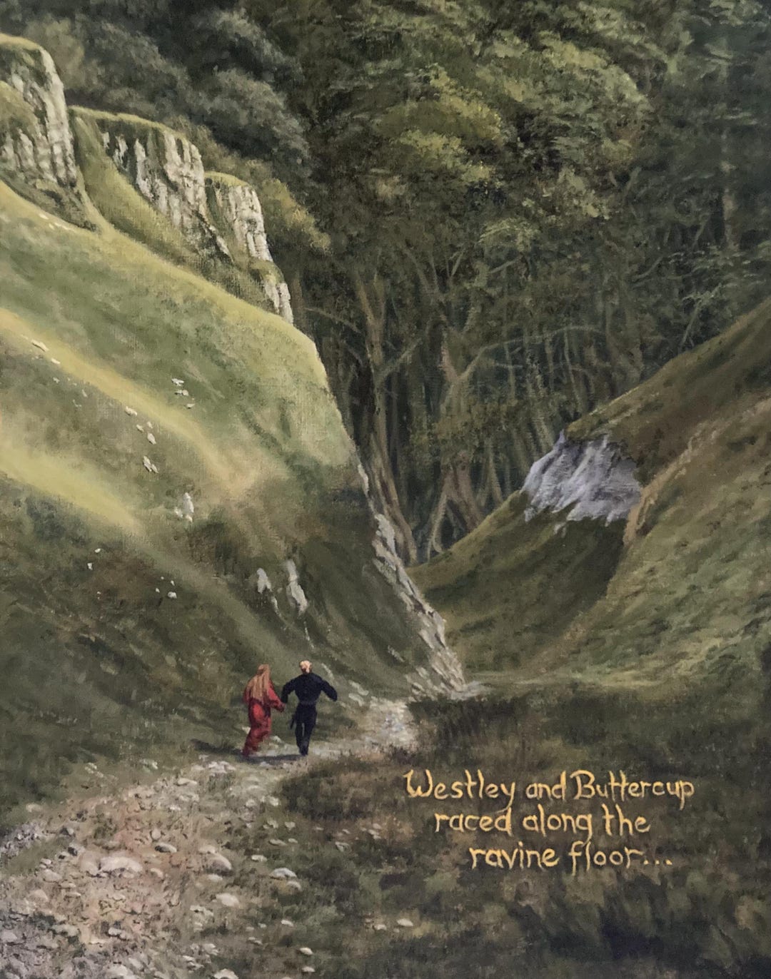 Princess Bride Fire Swamp-inspired Print (WORDS) - Etsy