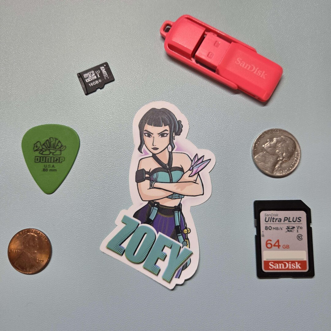 Zoey Huntr/x | Vinyl Sticker| Laptop Stickers | Phone Case Stickers| - Etsy