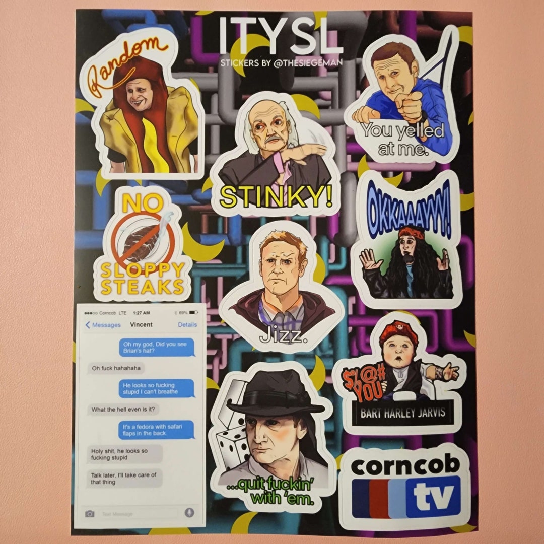 Some Best of ITYSL 8.5x11 Sticker Sheet I Think You Should Leave Vinyl ...