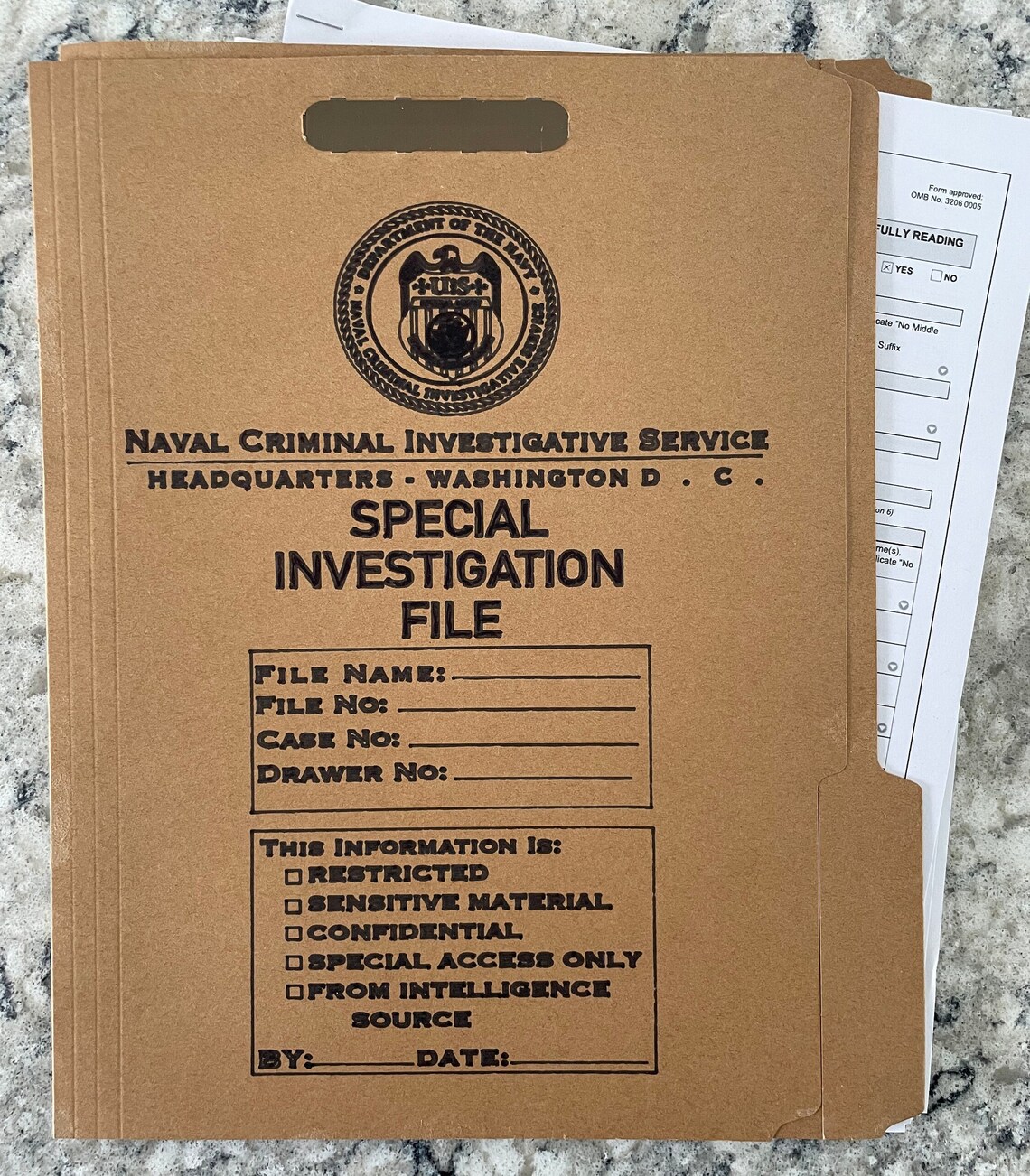NCIS File Folder - Etsy