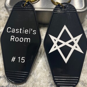 Supernatural Bunker Room Keychains - Etsy