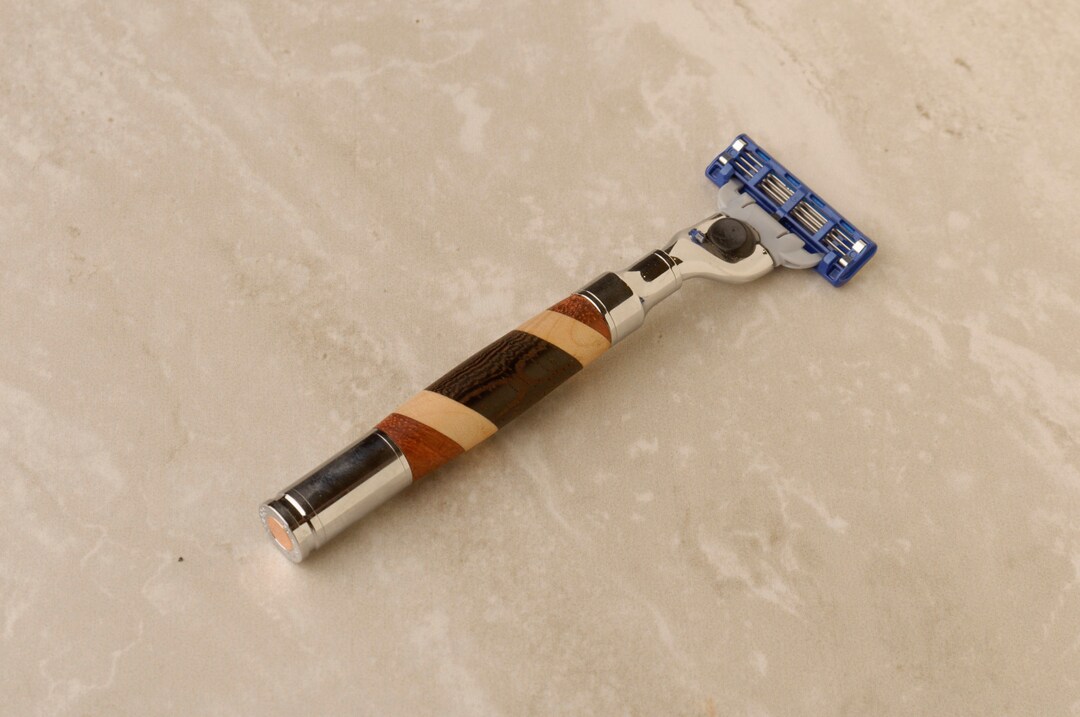Magnum Mach 3 Razor Maple/padauk/wenge/bubinga & Chrome - Etsy
