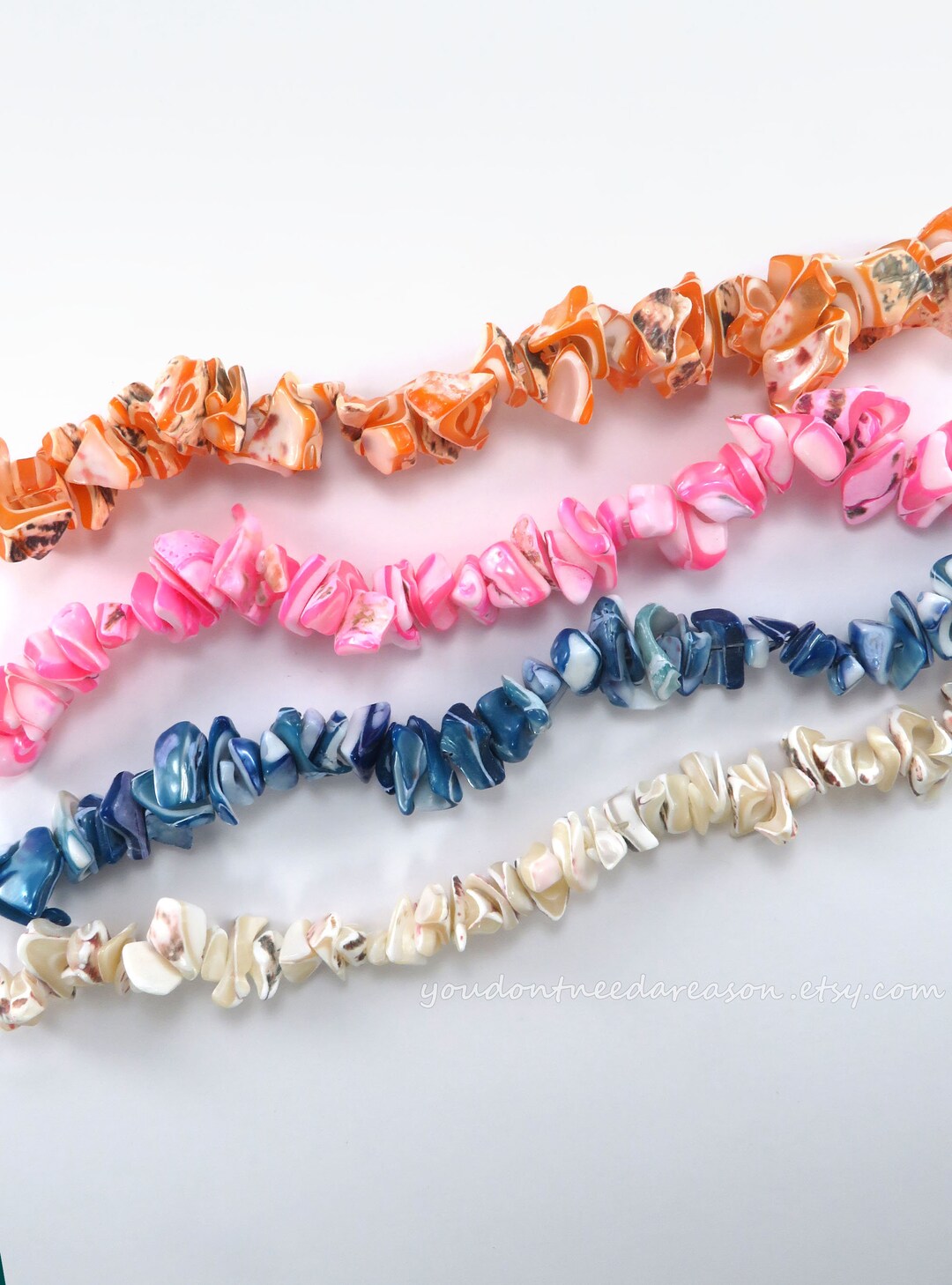 Natural Trochid Shell/trochus Shell Nugget Beads for Jewelry Making ...