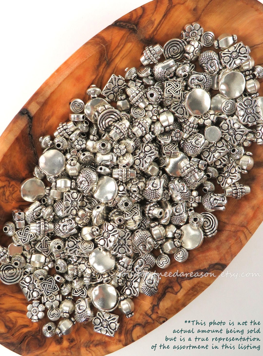 Alloy Metal Bead Soup > 3.5 OZ Assorted Alloy Metal Beads for Jewelry ...