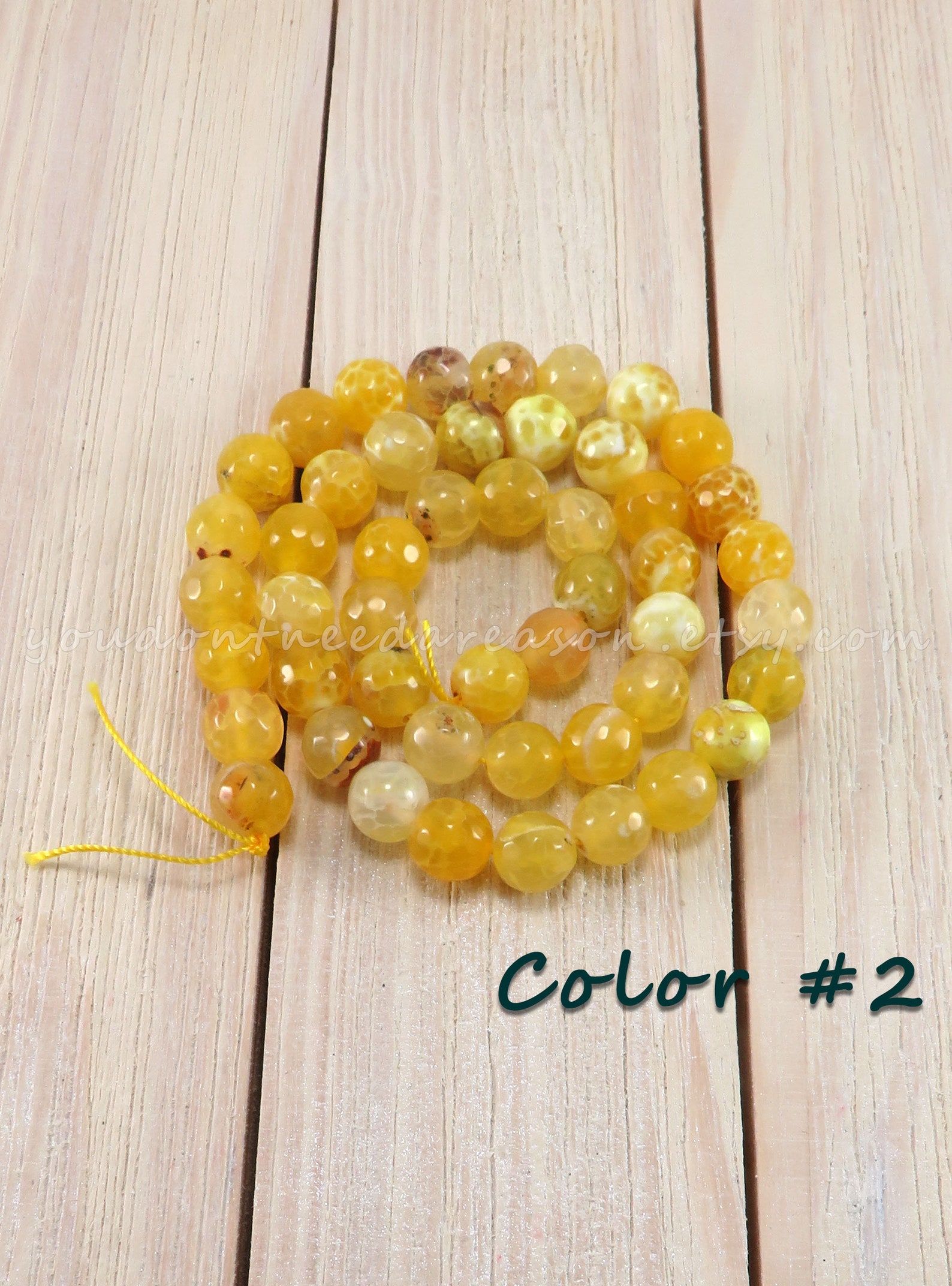 Round Faceted Fire Agate Beads Natural Gemstone Beads - Etsy