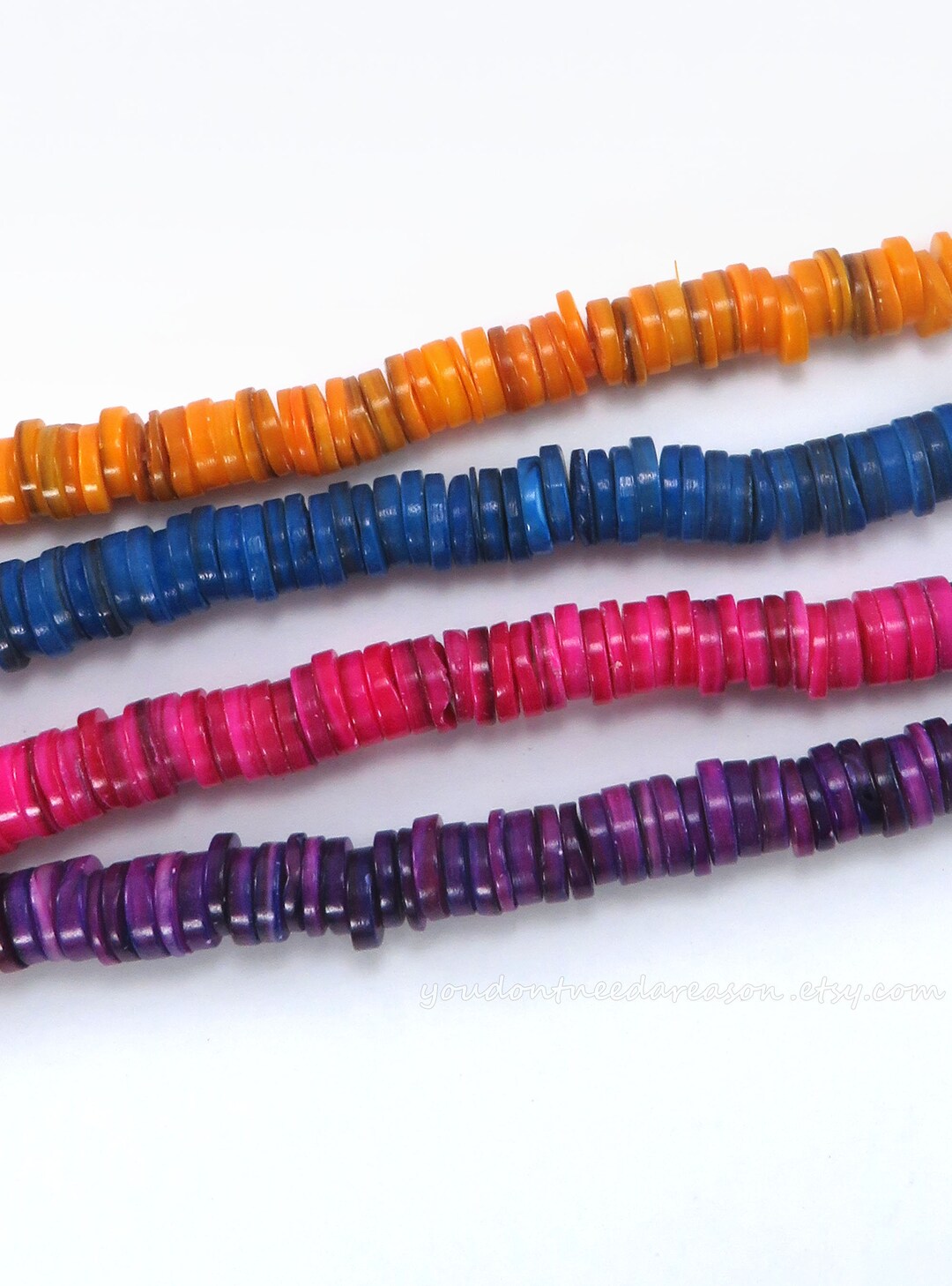 Flat Round Shell Beads for Jewelry Making Approximate Size 8mm in ...