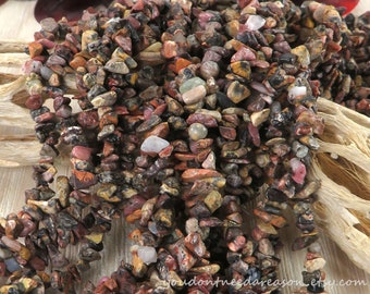 Leopard Jasper Chips - Etsy
