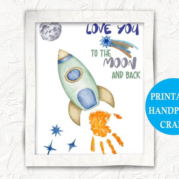 Handprint Art - Etsy