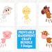Printable Farm Animals Handprint Art Bundle, Daycare Keepsake ...