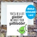 Printable Gallbladder Removal Card, Gallbladder Surgery Card, Funny ...