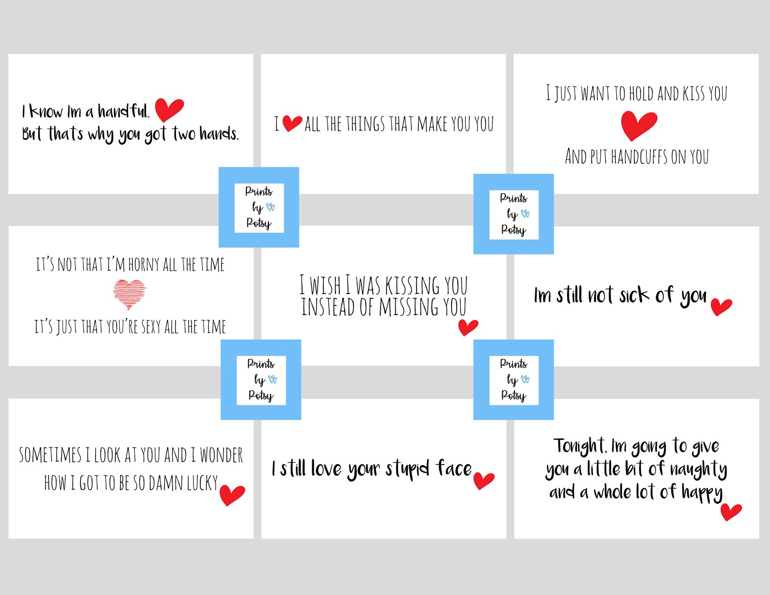 Mini Love Notes, Sexy Love Notes, Naughty Love Notes, Love Notes for ...