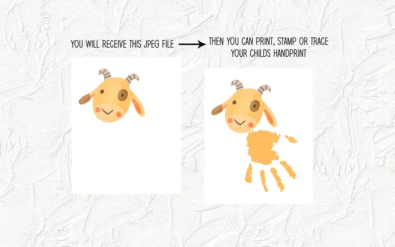 Farm Animals Handprint Art Bundle, Daycare Keepsake, Preschool Craft ...