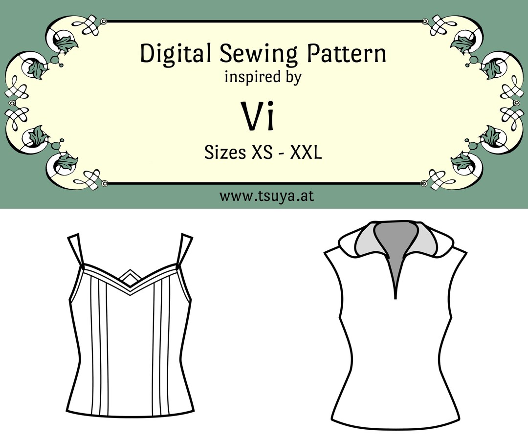 Arcane Vi Shirt (league of Legends) Inspired Sewing Pattern | Sizes XS ...