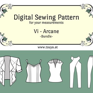 Arcane Vi Cosplay Pattern Bundle league of Legends Inspired Sewing ...