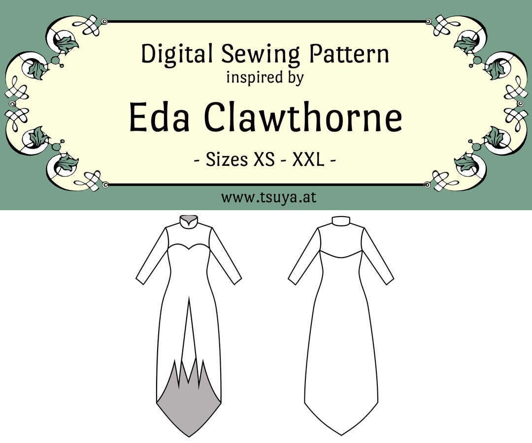 Owl House Eda Season 2 Inspired Sewing Pattern | Sizes XS-XXL| PDF - Etsy