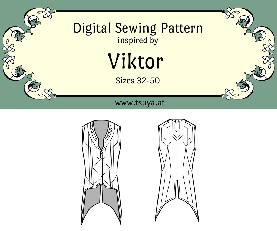 Viktor Cosplay Arcane Vest Act 2 (league of Legends) Inspired Sewing ...