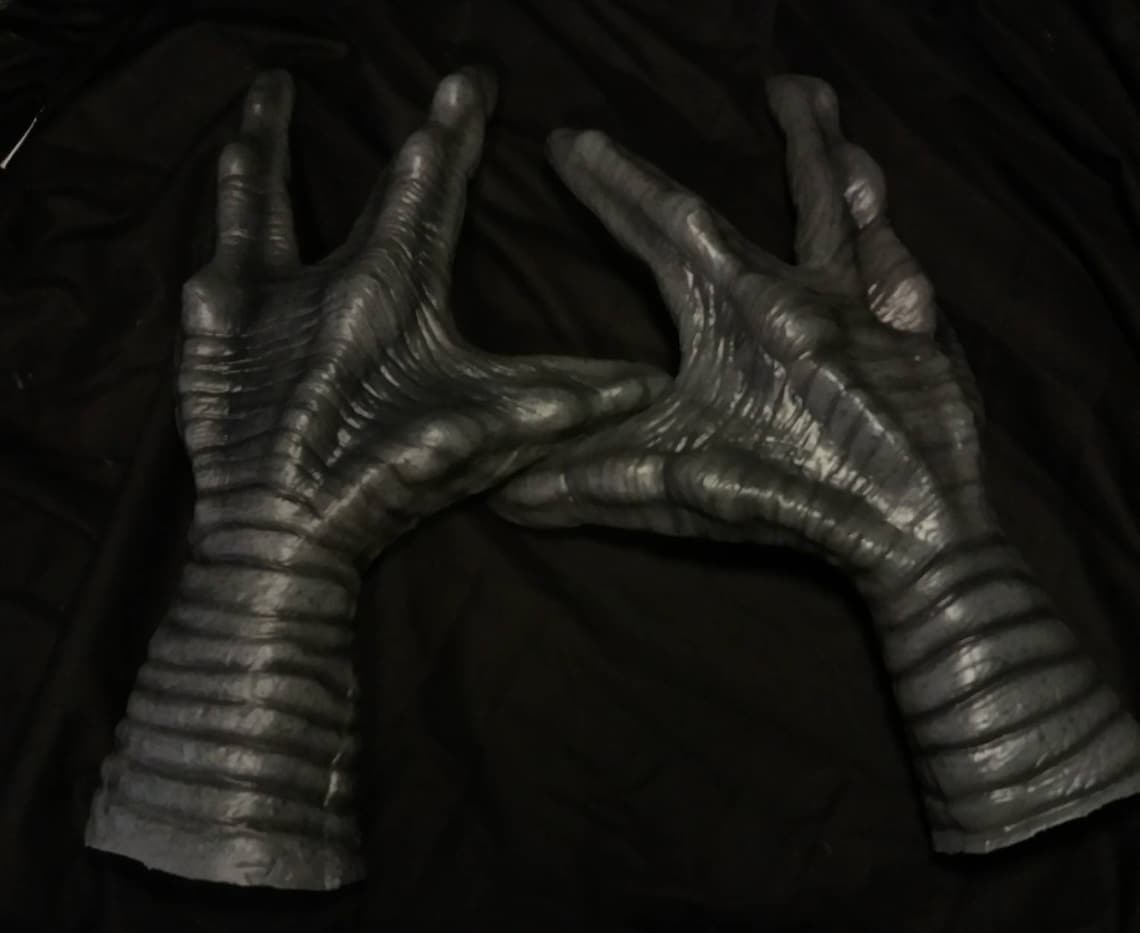 ALIEN HANDS for All Alien Masks - Etsy Ireland