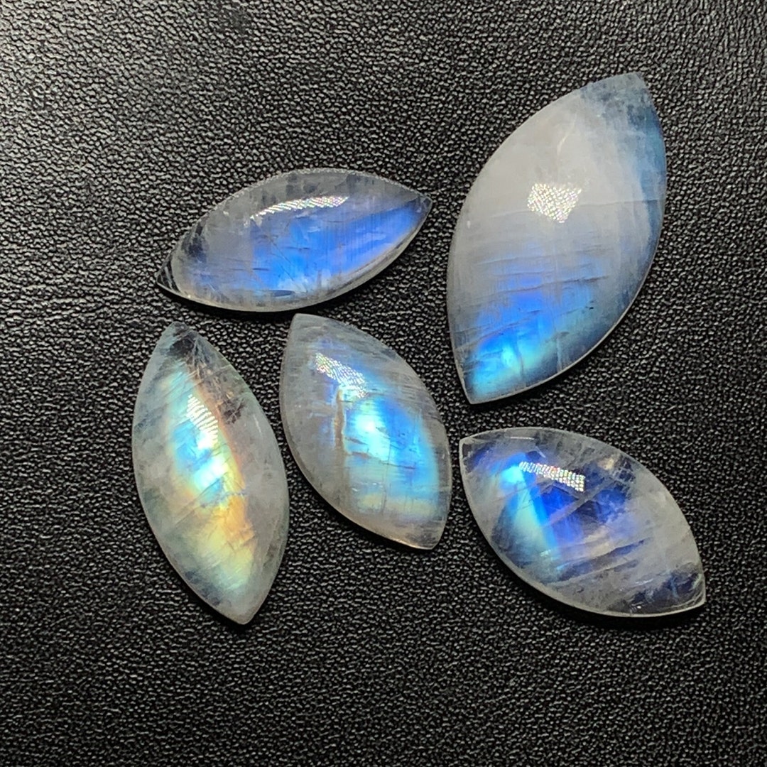 Superb Gorgeous Rainbow Moonstone, Amazing Multi Blue Fire 4A Quality ...