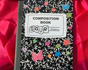 Olivia Rodrigo Composition Notebook - Etsy