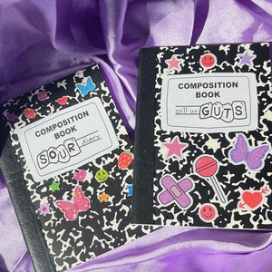 Sour / Guts Inspired Composition Notebook - Etsy