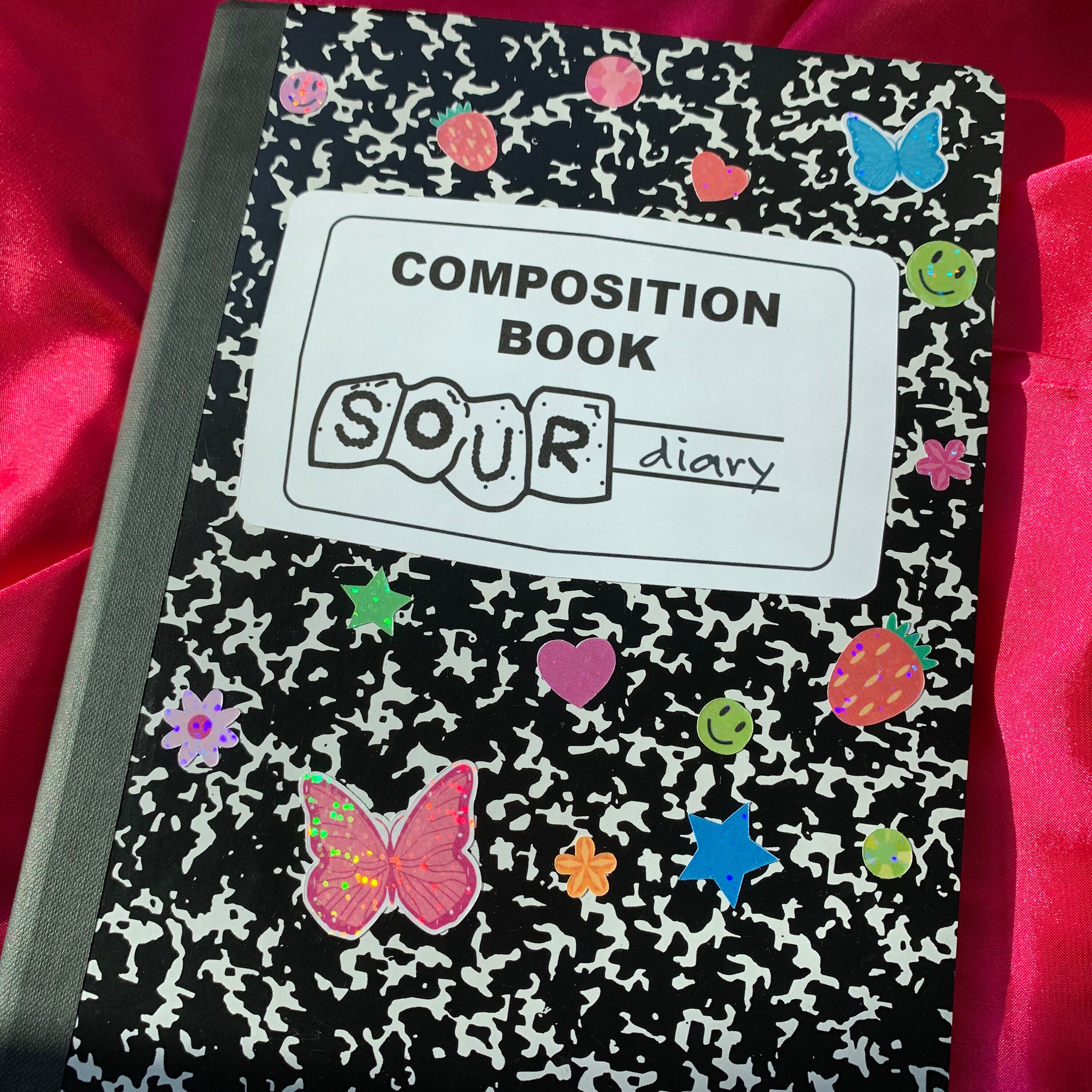 Olivia Rodrigo Sour Composition Notebook - Etsy