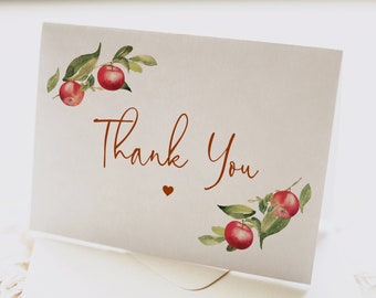 Apple Thank You - Etsy