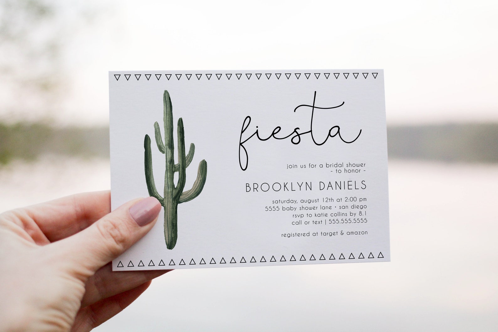 Fiesta Bridal Shower Invitation Instant Download Template - Etsy