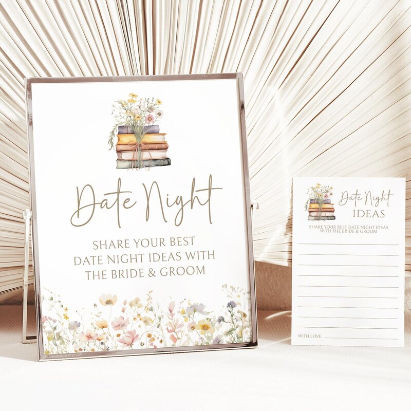 Date Night Ideas Sign - Etsy