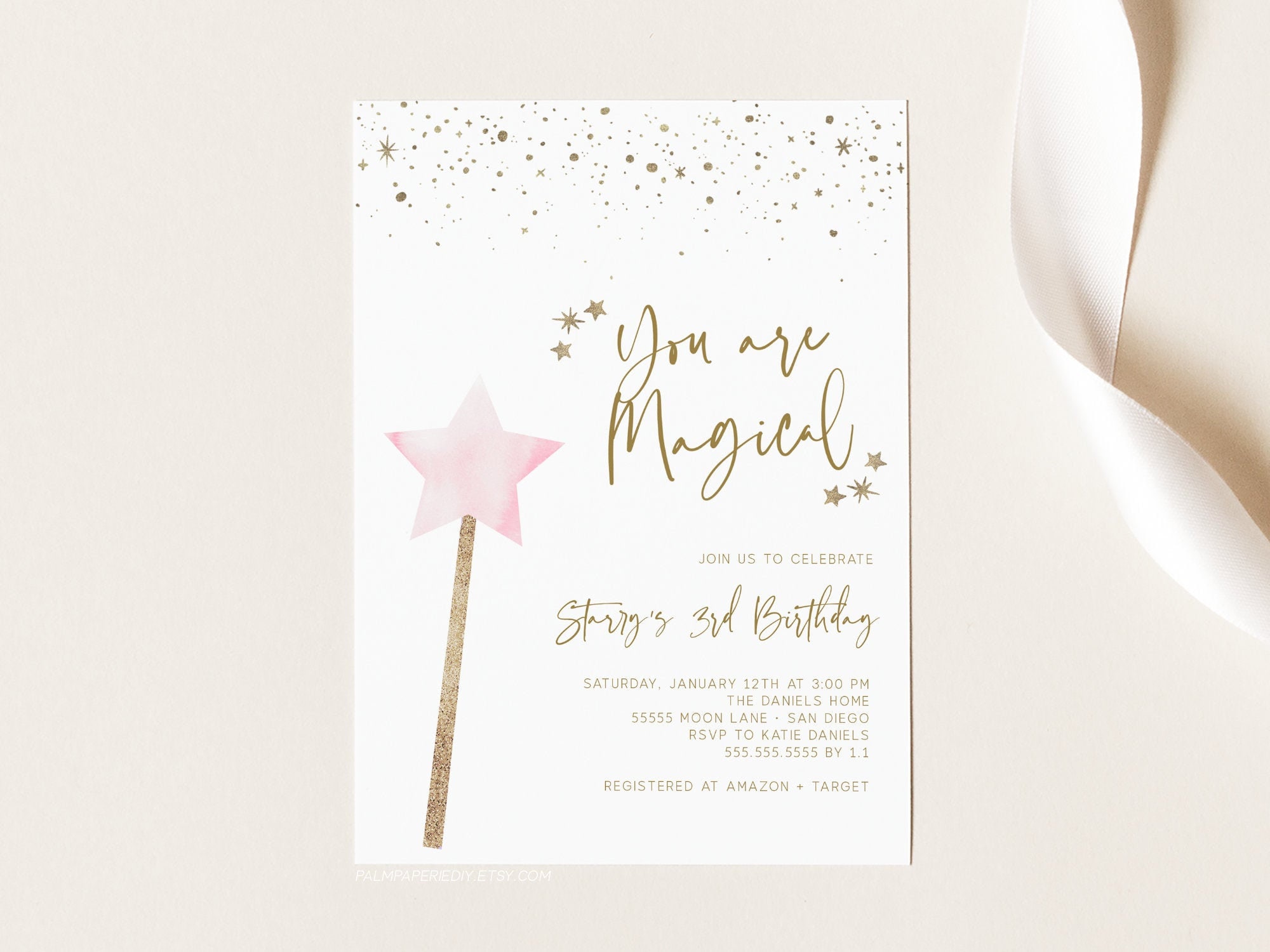 Princess Wand Template