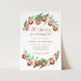 Apple Birthday Invitation Digital Download 1st Invites - Etsy