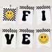 Five is a Vibe Banner Template, Digital Download, 5th Birthday Bunting ...