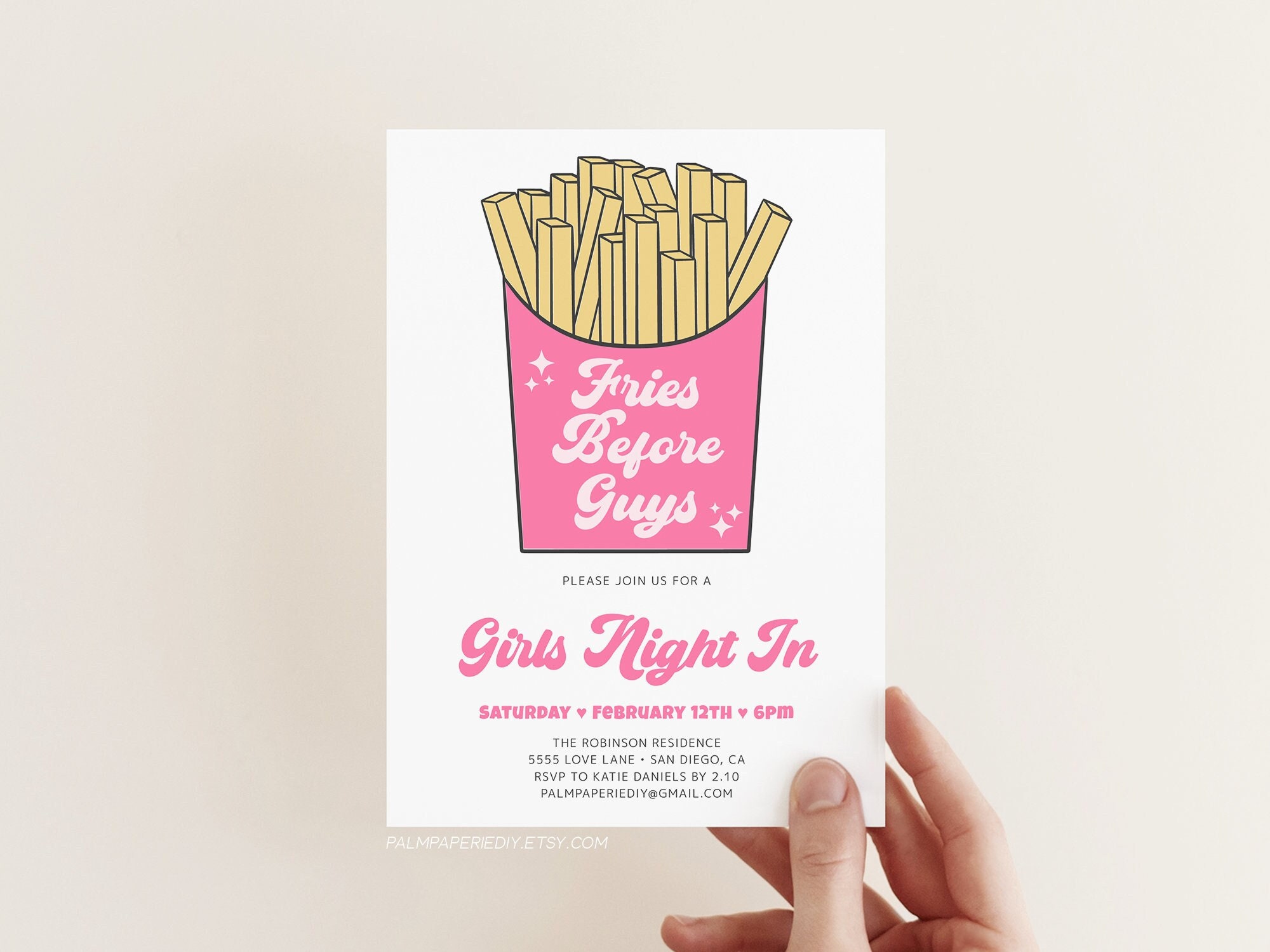 Ladies Night Invitations